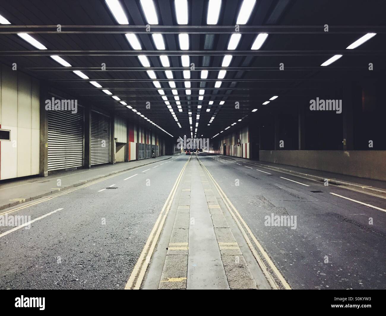 Tunnel Lighting High Resolution Stock Photography and Images - Alamy