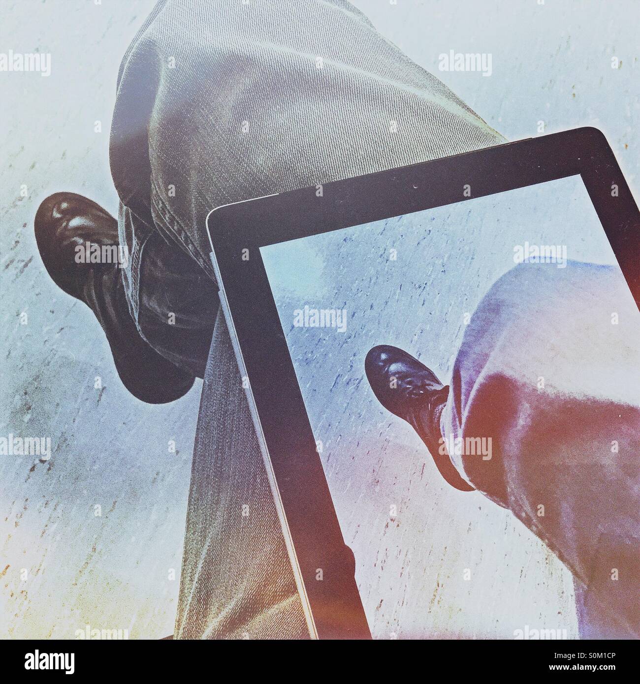 Alternate legs hi-res stock photography and images - Alamy