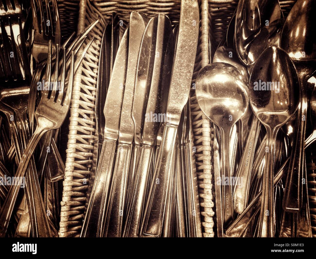 Cutlery knives hi-res stock photography and images - Alamy
