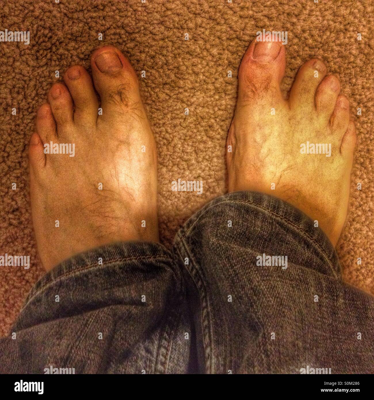 Male Toes High Resolution Stock Photography and Images - Alamy