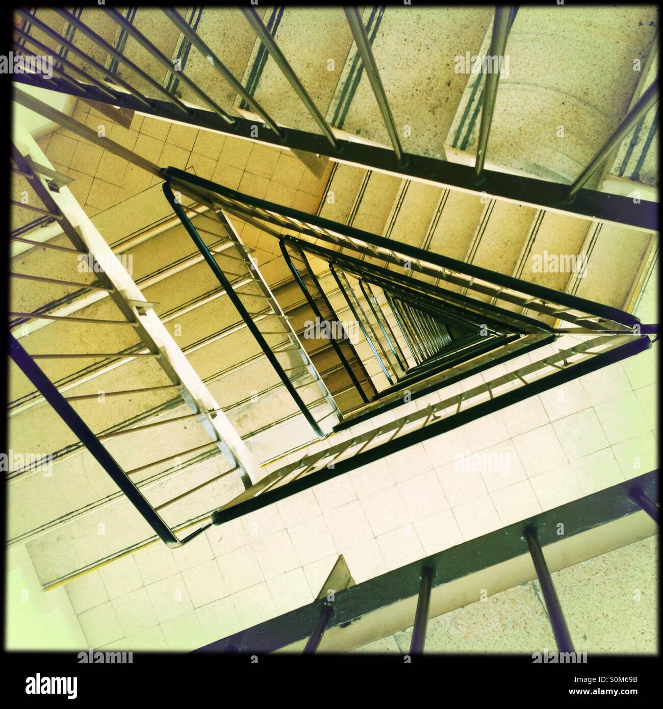 Triangle stairs hi-res stock photography and images - Alamy