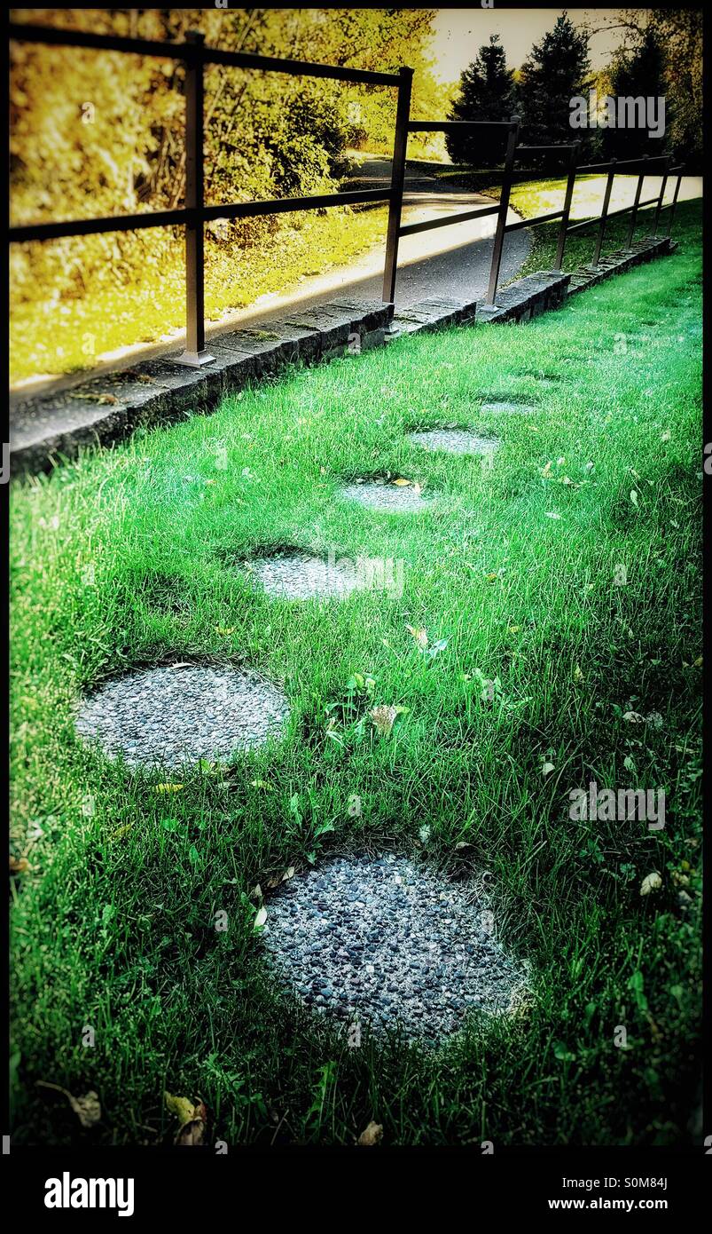 Stepping stone hi-res stock photography and images - Alamy
