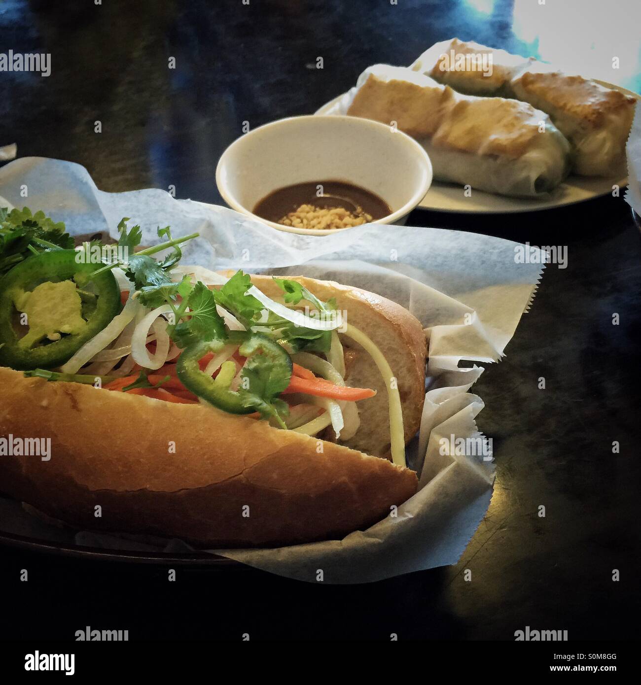 Bahn mi rolls hi-res stock photography and images - Alamy