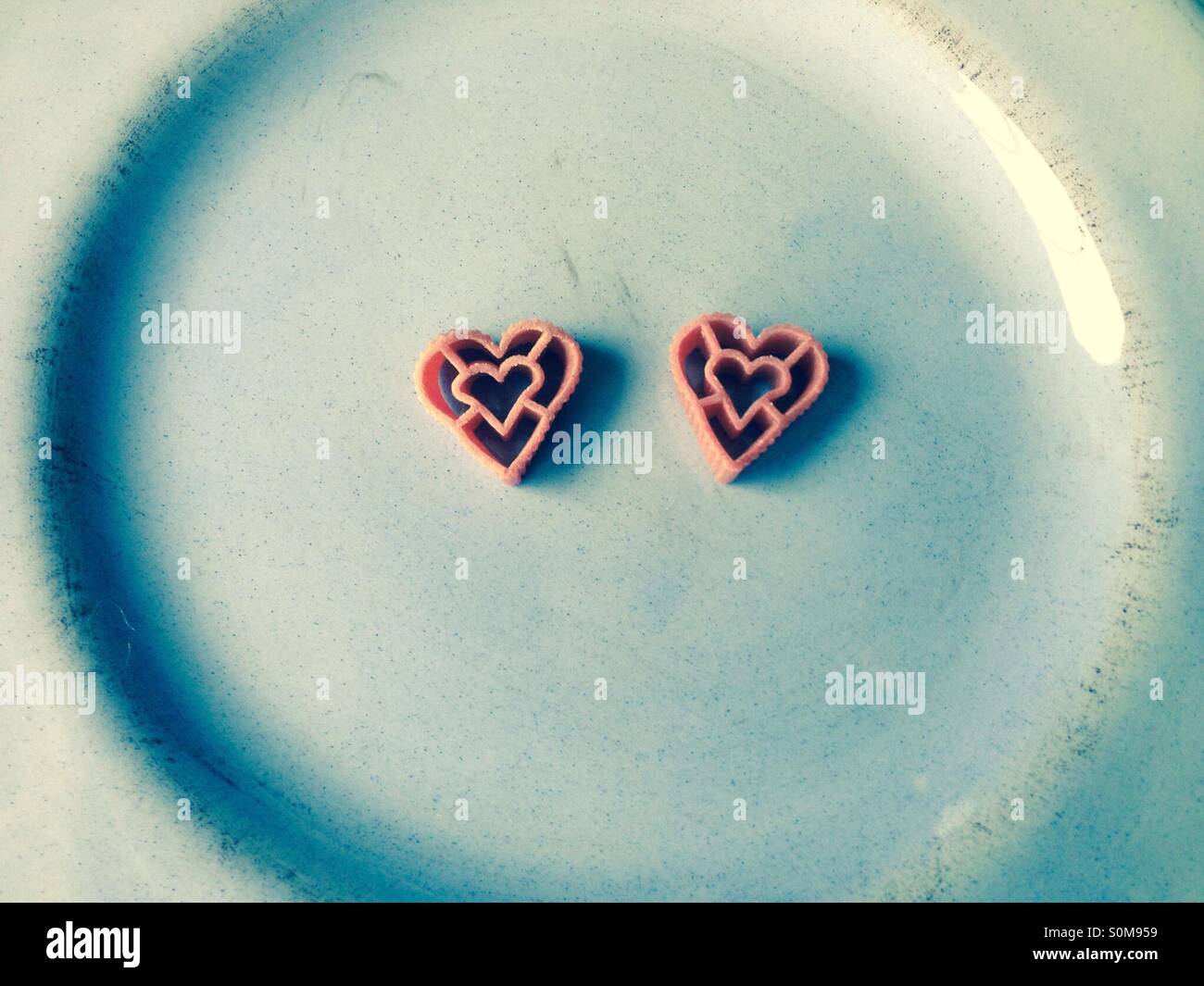 Two hearts hi-res stock photography and images - Alamy
