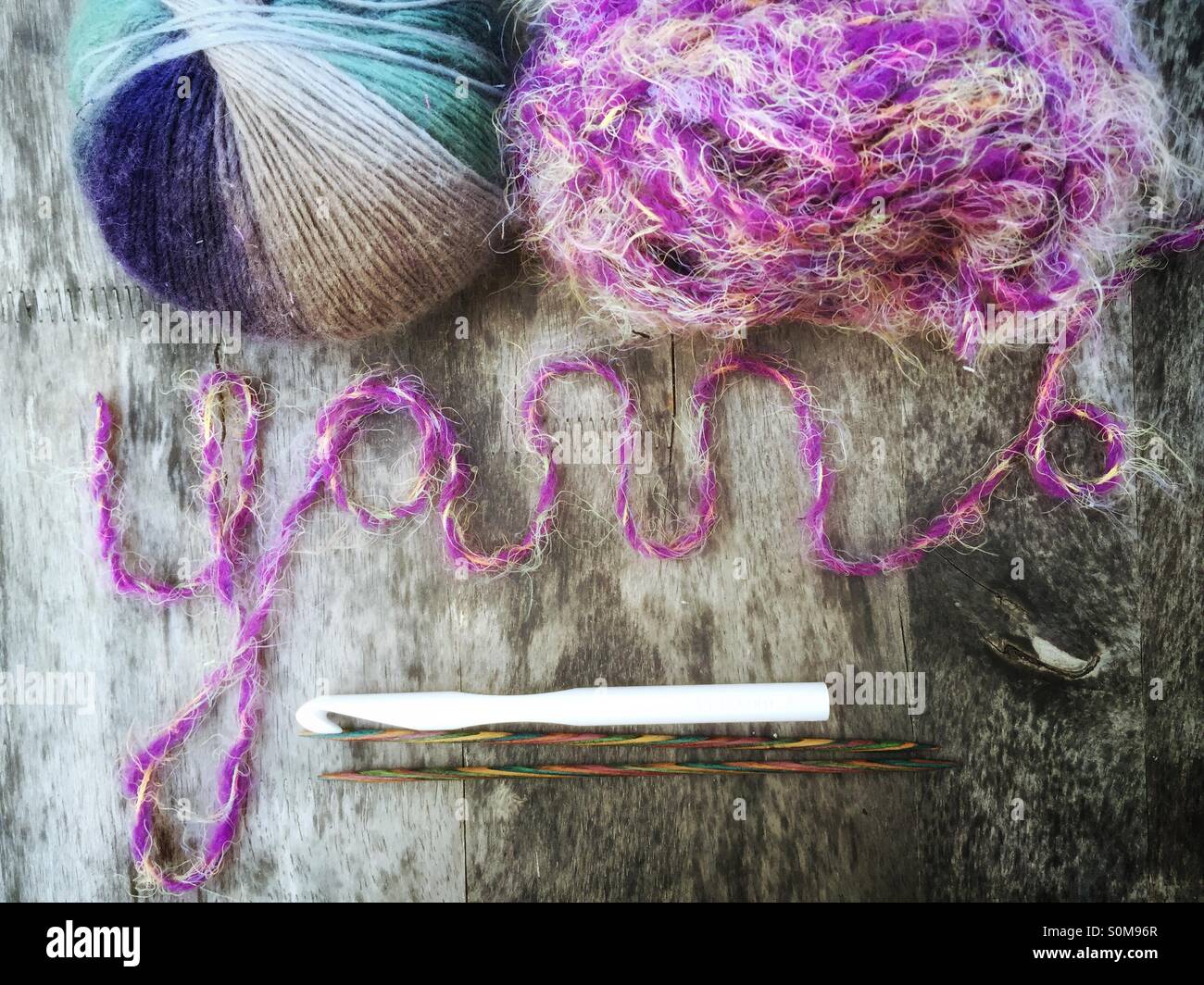 Variegated yarn hi-res stock photography and images - Alamy