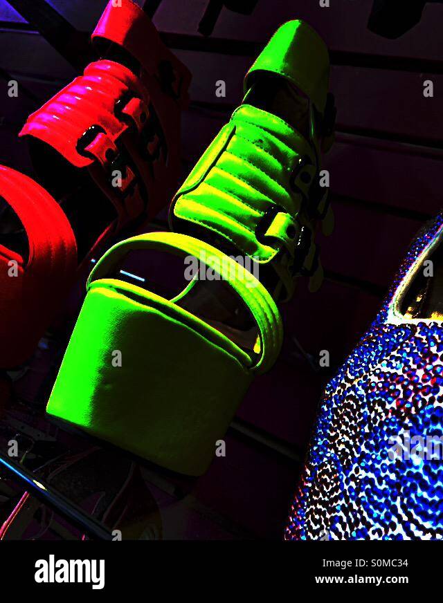 Neon Green High Heels High Resolution Stock Photography and Images - Alamy