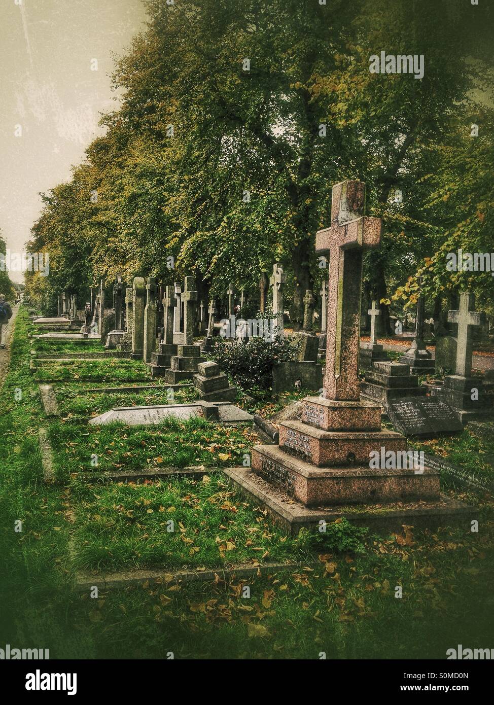 Graves gravestones headstones tombstones smartphone stock photos and ...