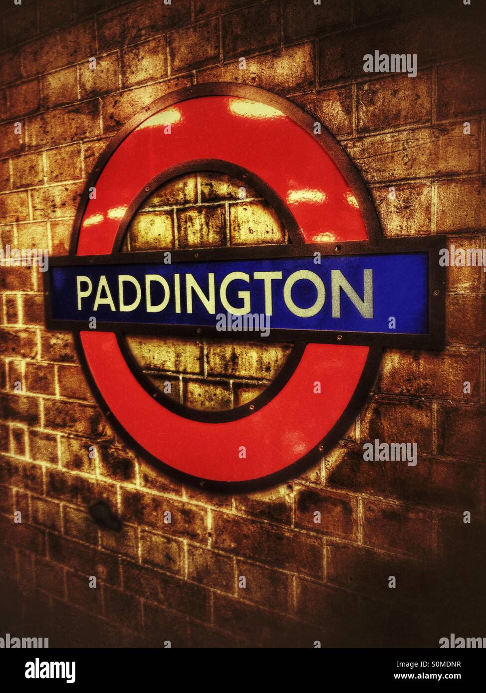 Paddington Underground Sign High Resolution Stock Photography and ...