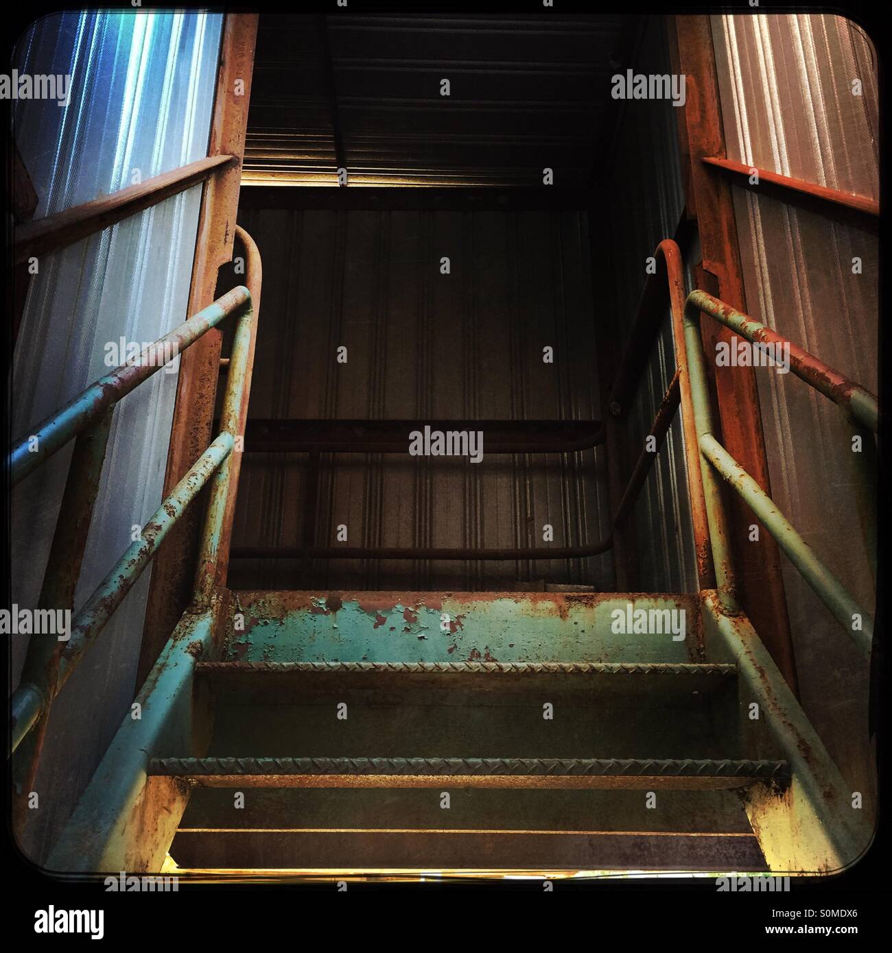 Patina stairs hi-res stock photography and images - Alamy