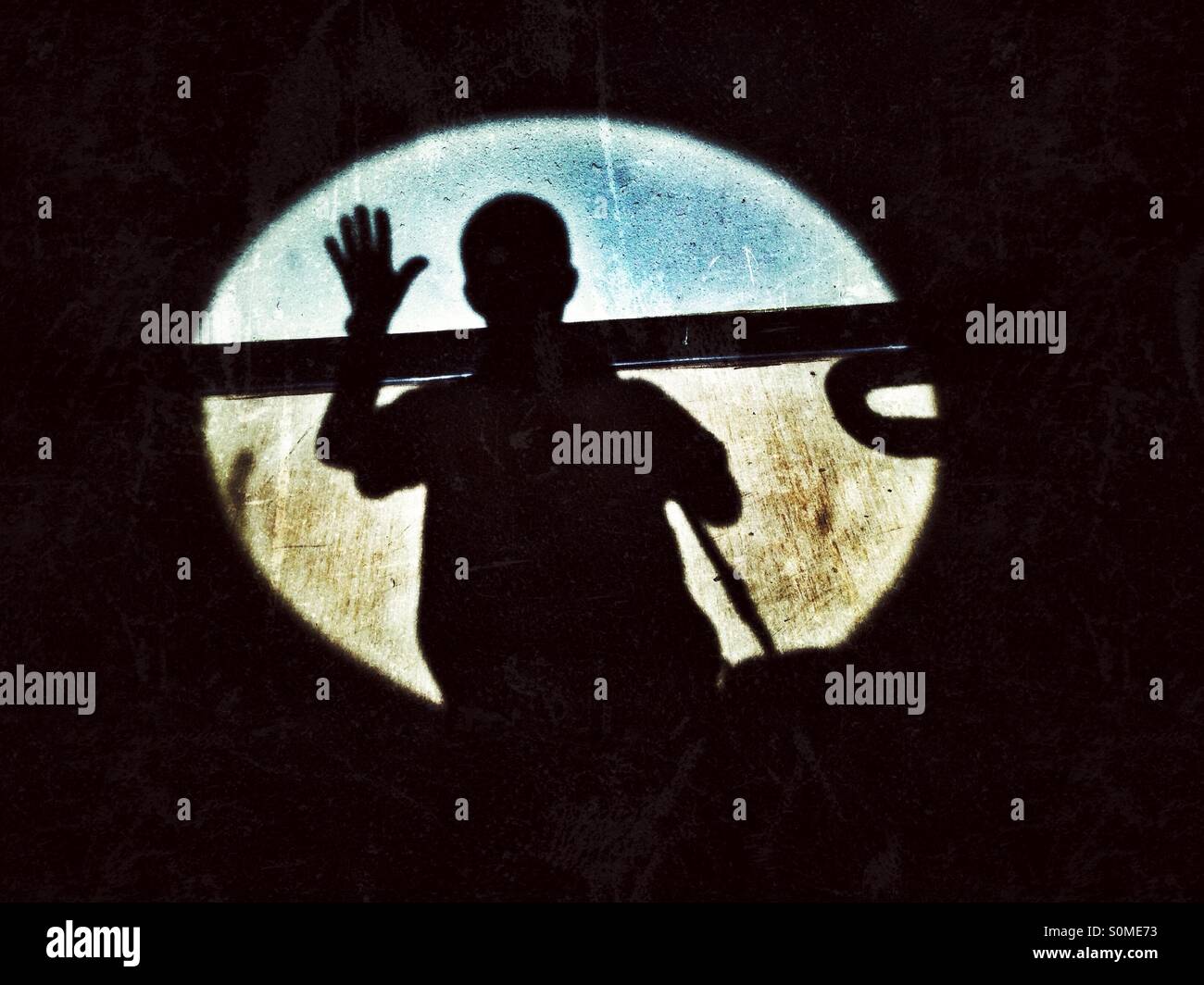 Man waving goodbye hi-res stock photography and images - Alamy