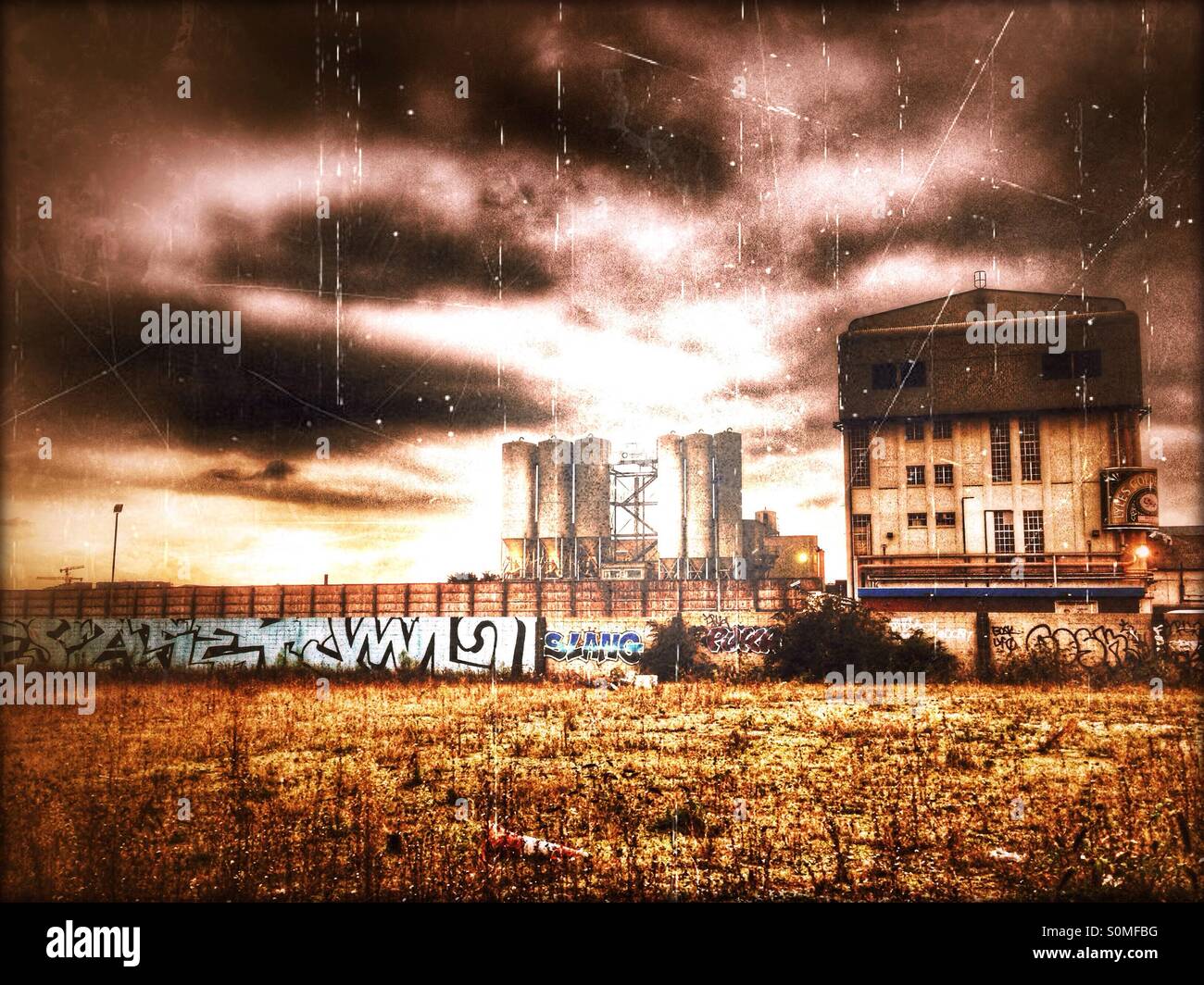 Factory, East London, England, United Kingdom, Europe Stock Photo - Alamy