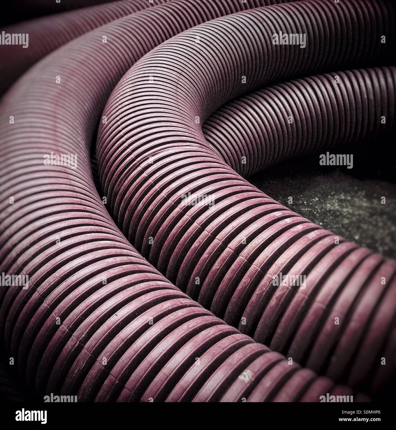 Conduction wired tube Stock Photo - Alamy