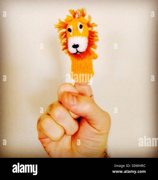 Lion puppet hi-res stock photography and images - Alamy