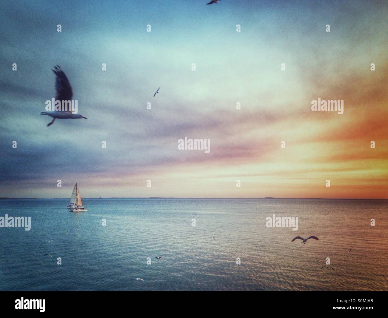 Darwin harbour australia sunset hi-res stock photography and images - Alamy