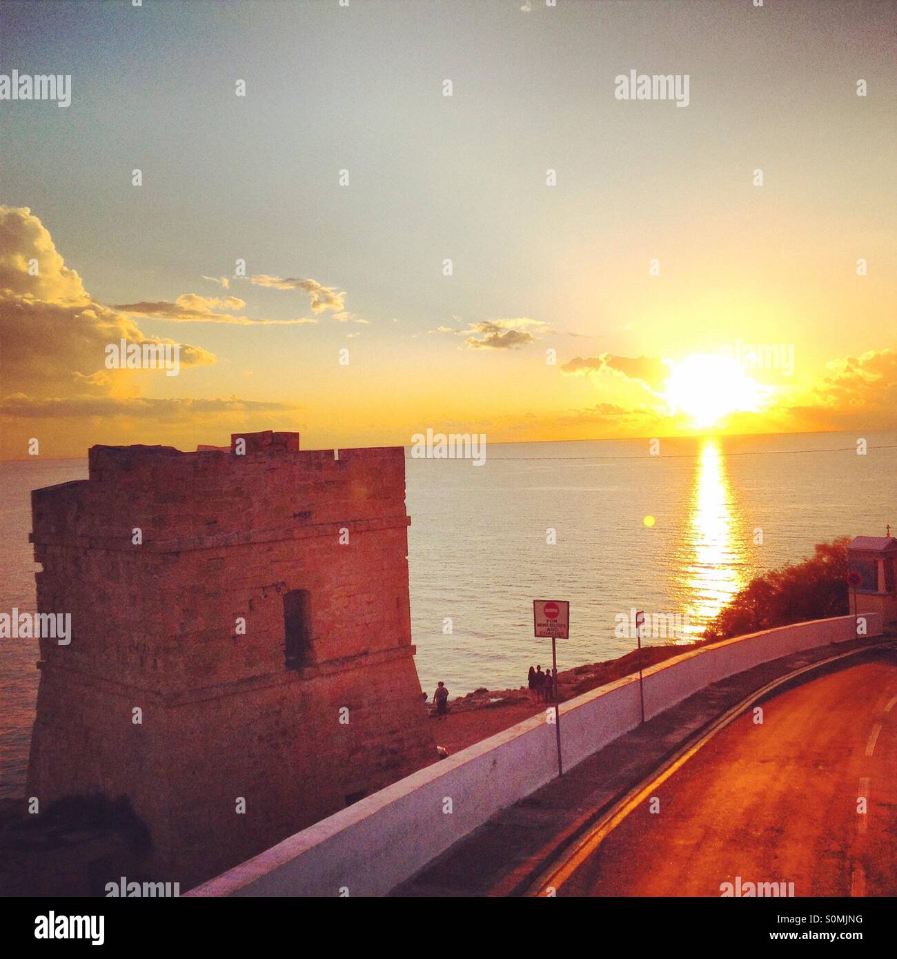 Sunset in malta hi-res stock photography and images - Alamy