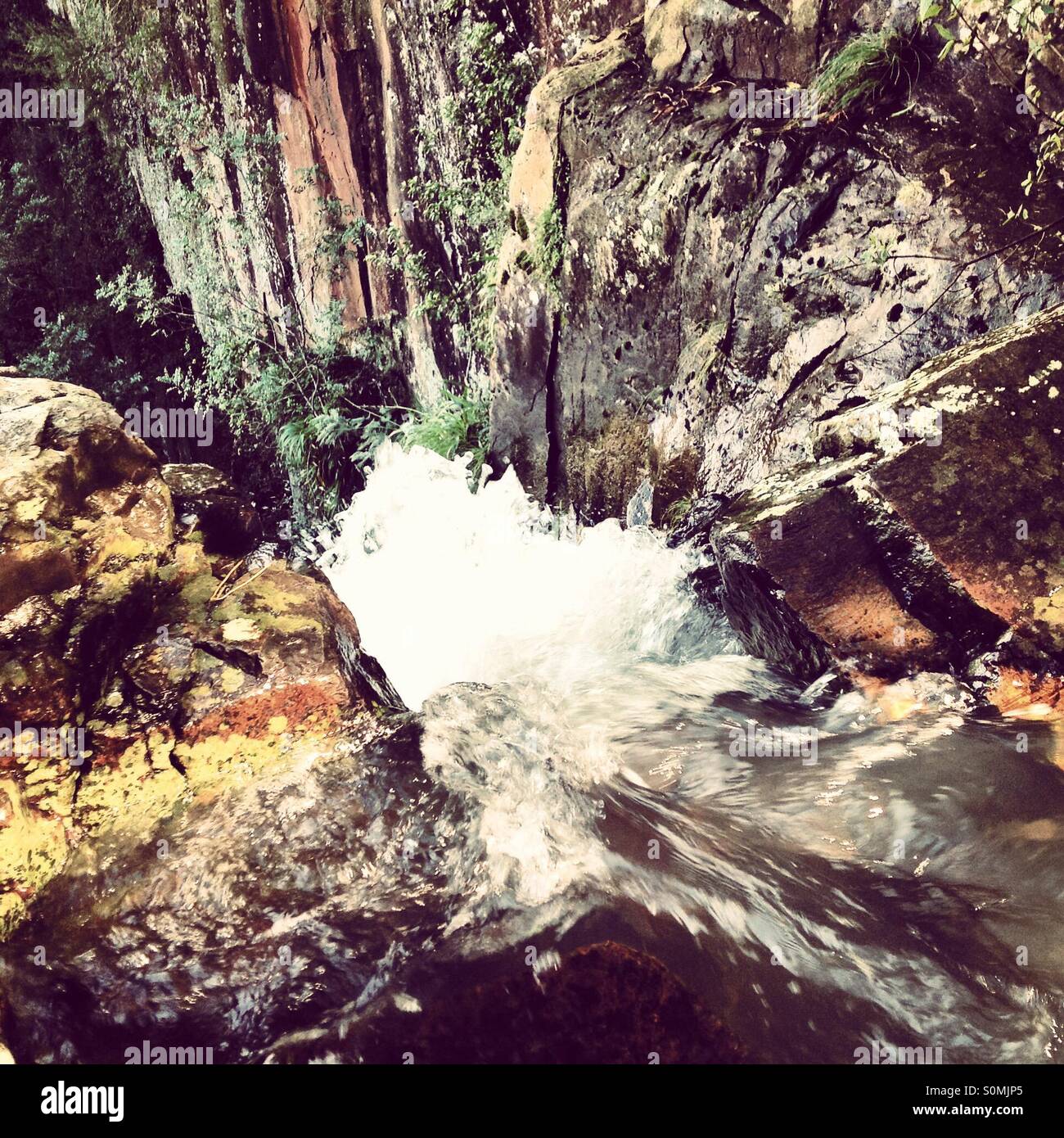 Waterfall in Hogsback Stock Photo - Alamy