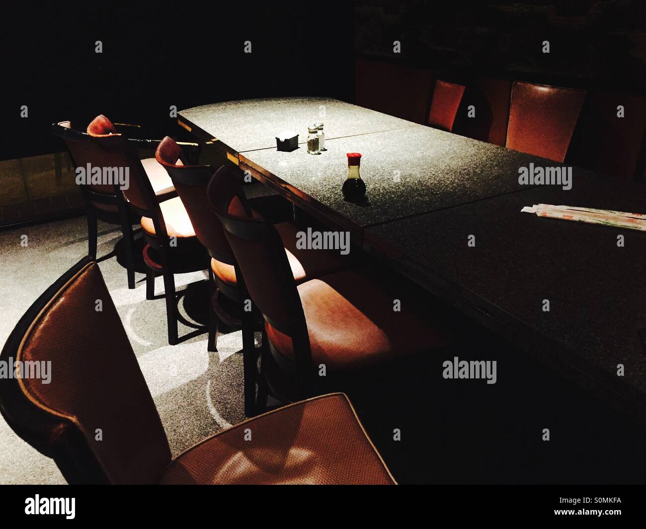 Restaurant Table And Chairs Stock Photos & Restaurant Table And Chairs ...