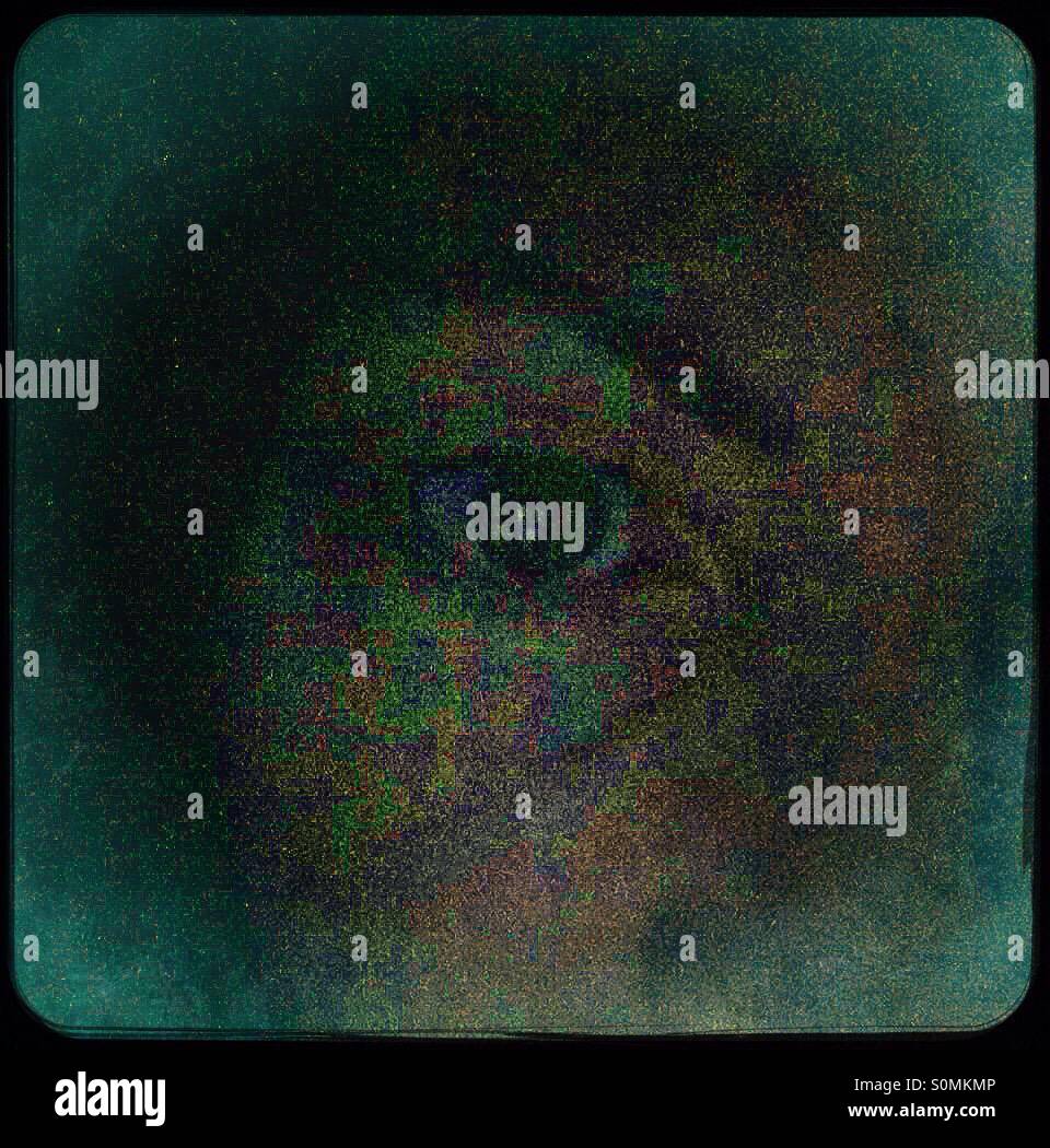 Eye at night Stock Photo - Alamy