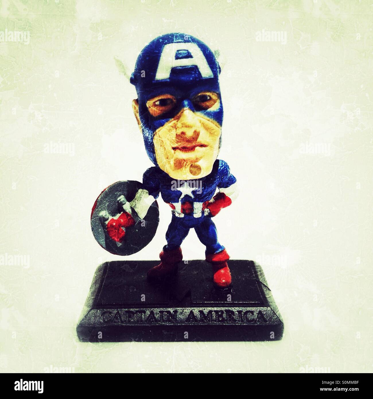 Toy Captain America Stock Photo - Alamy