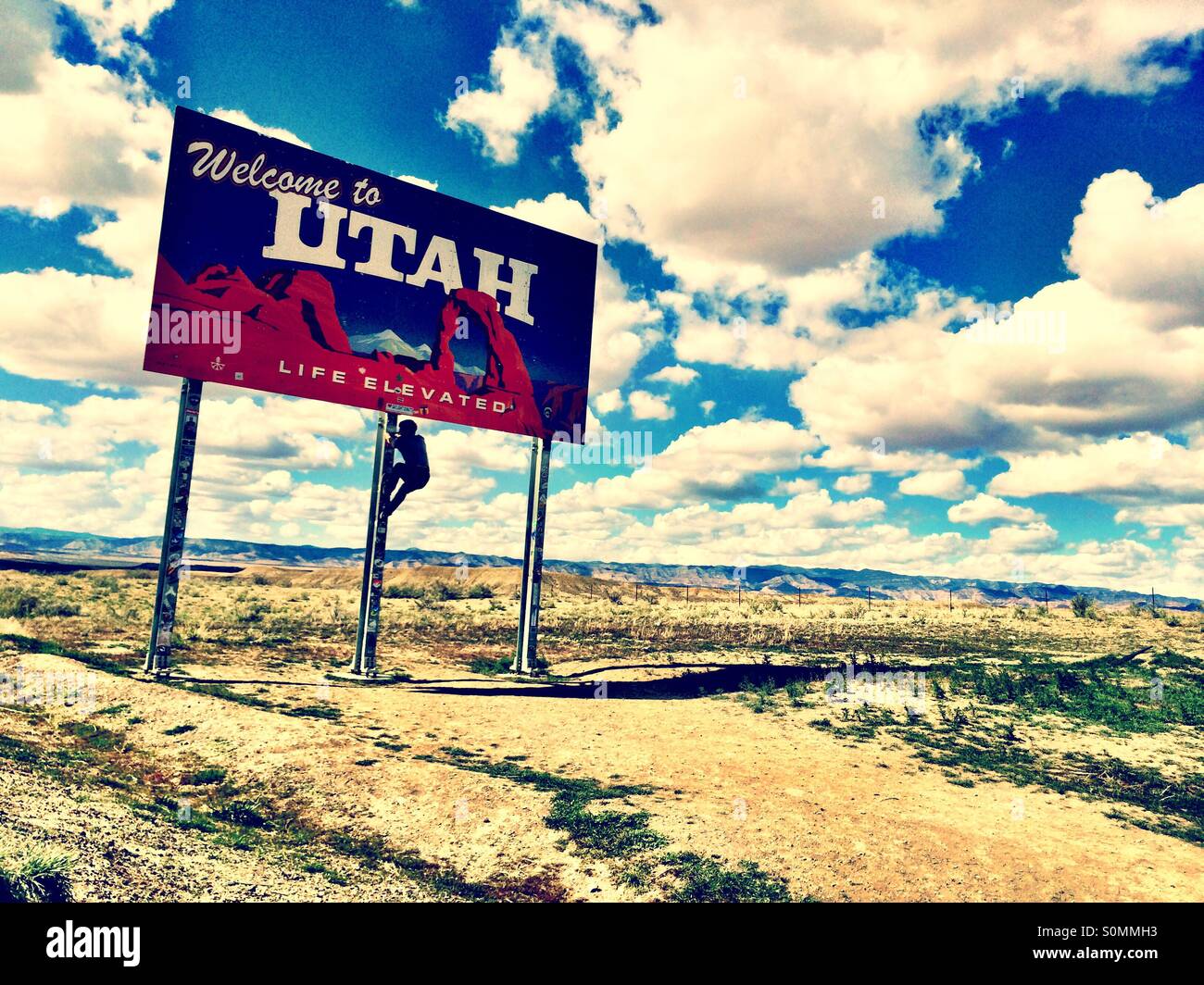 Welcome To Utah Sign High Resolution Stock Photography and Images - Alamy