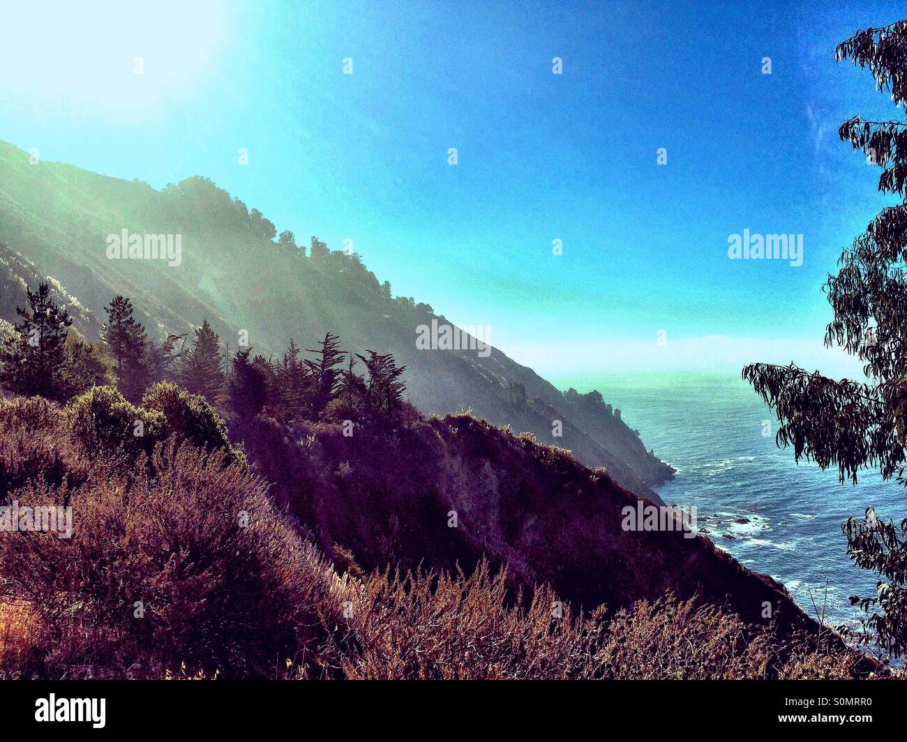 Ocean meets the land hi-res stock photography and images - Alamy