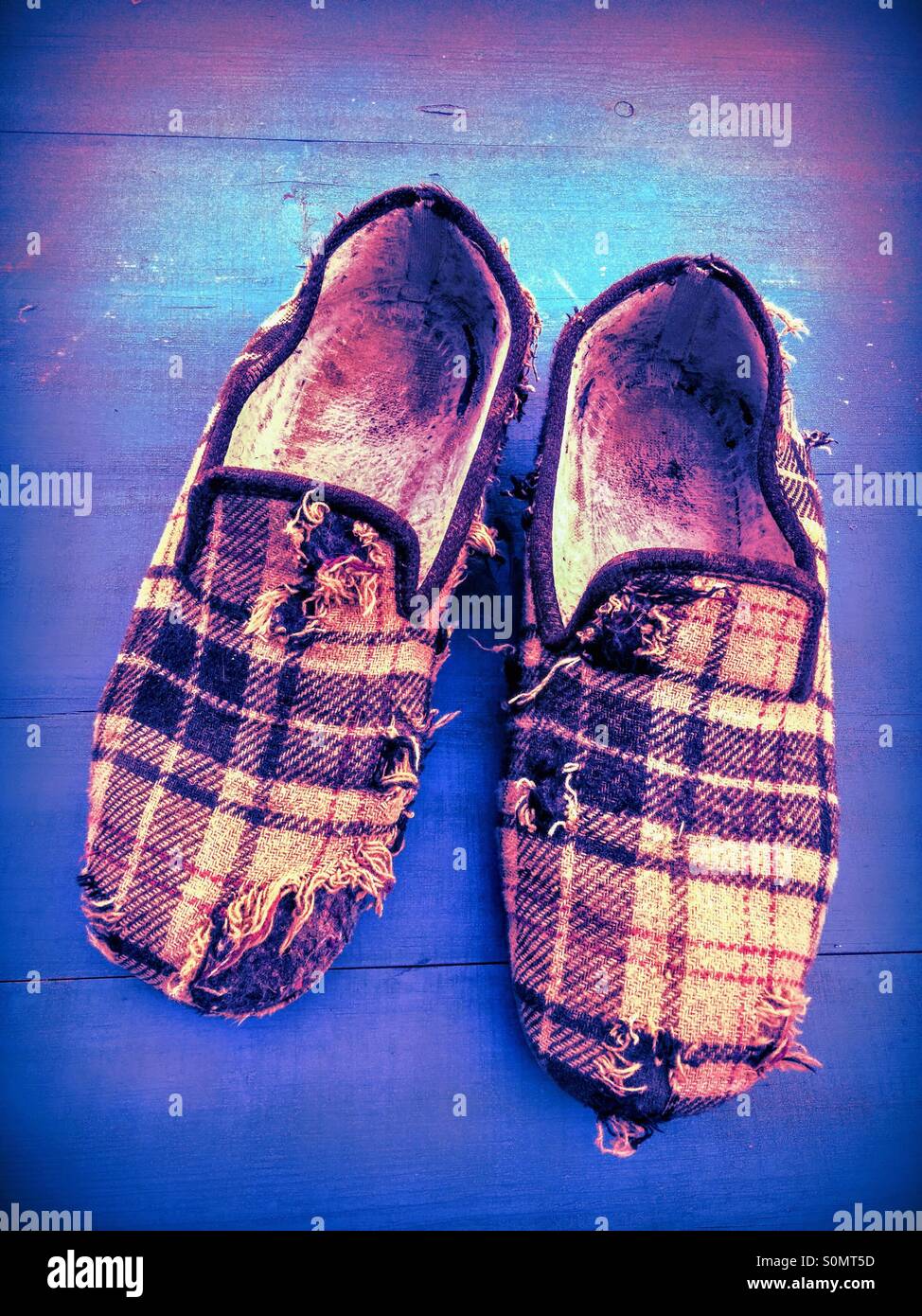 Old slippers hi-res stock photography and images - Alamy