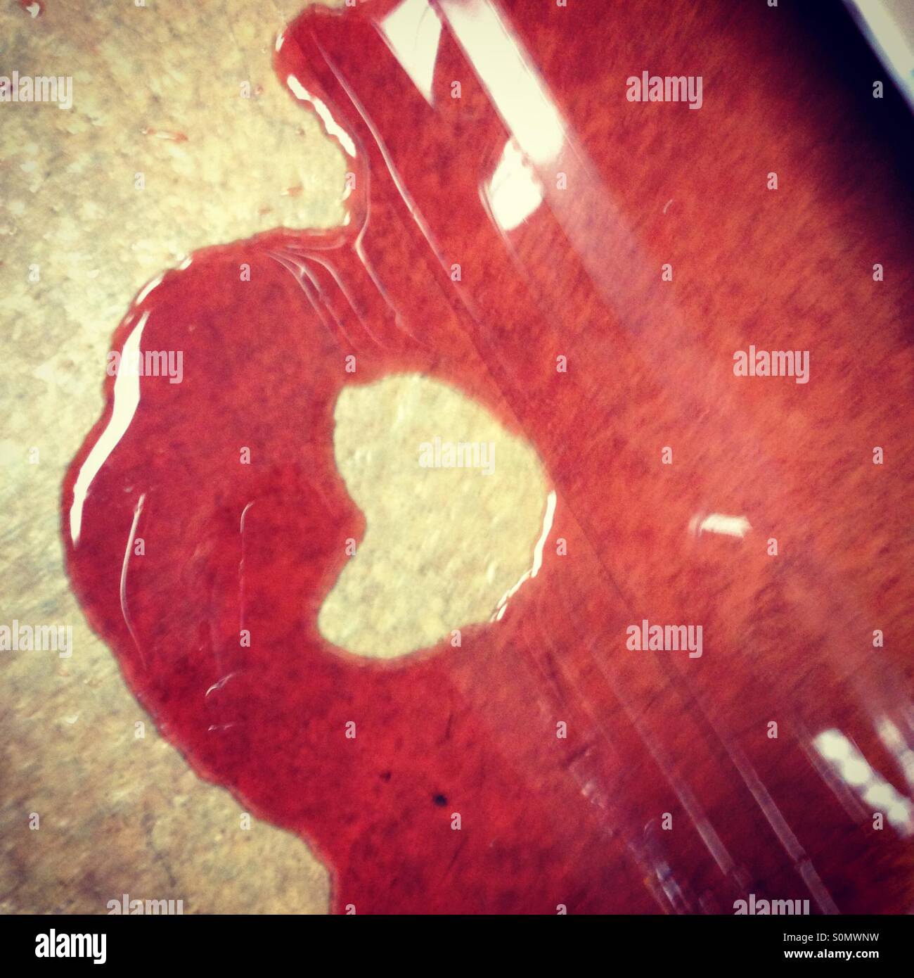 Don't cry over spilt juice Stock Photo - Alamy