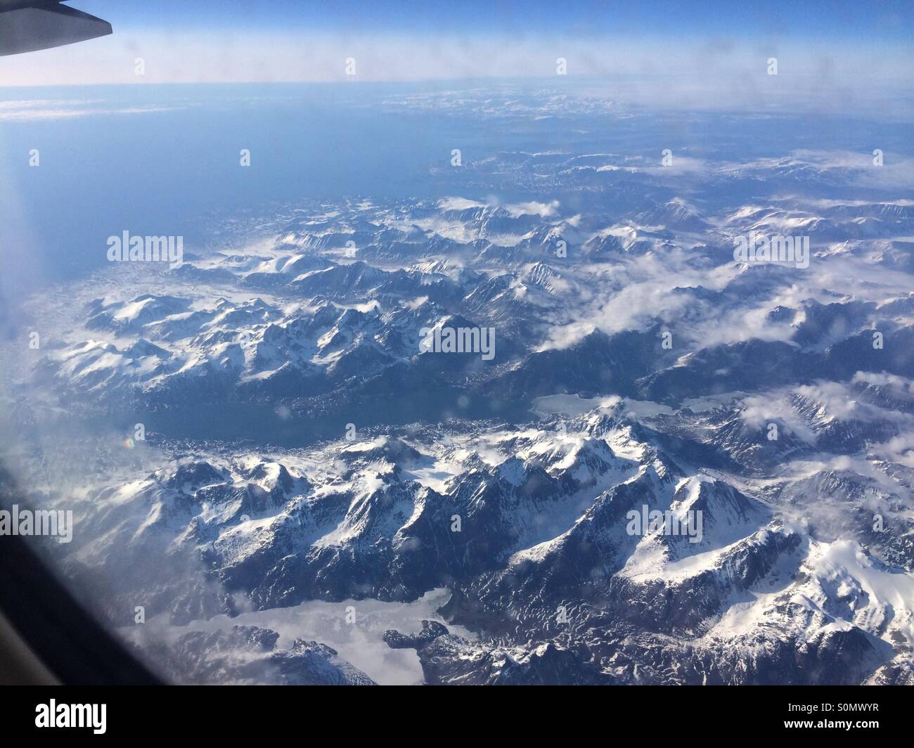 Greenland ice aerial hi-res stock photography and images - Alamy