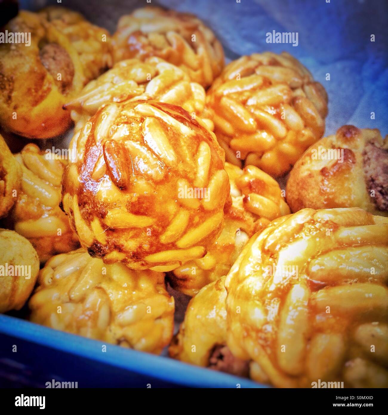 Panellets: typical autumn sweet from Catalonia Stock Photo - Alamy
