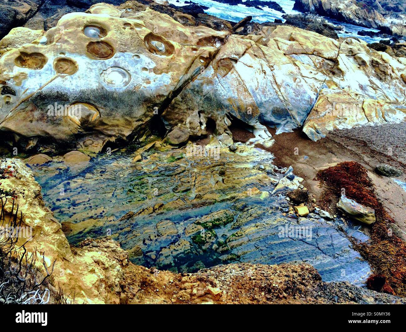 Unique rock textures hi-res stock photography and images - Alamy