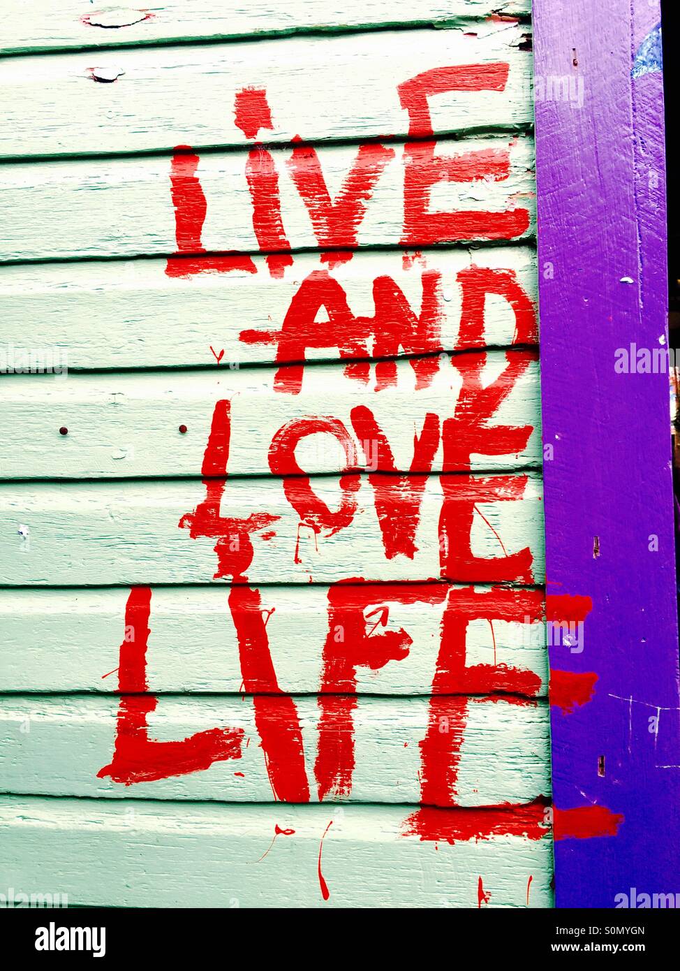 Live my life hi-res stock photography and images - Alamy