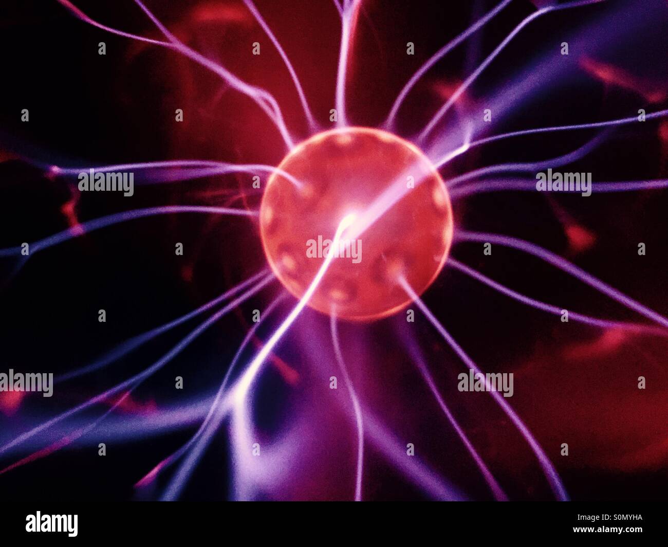Plasma ball macro hi-res stock photography and images - Alamy