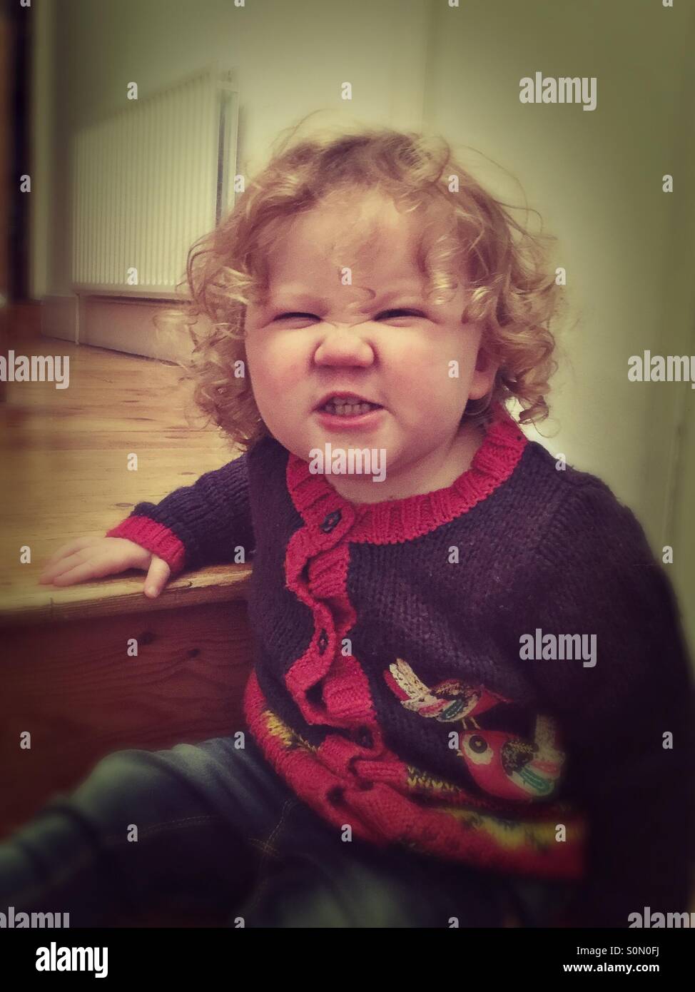 Grumpy toddler hi-res stock photography and images - Alamy