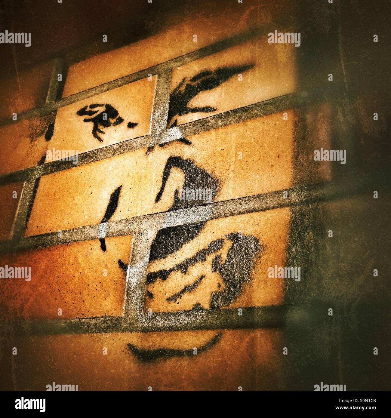 Face bricks hi-res stock photography and images - Alamy