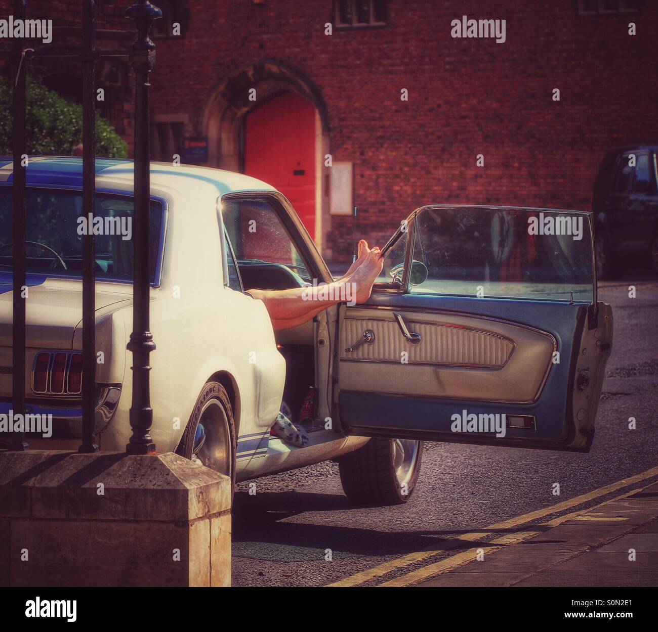 American Muscle Cars Mustang With Girls