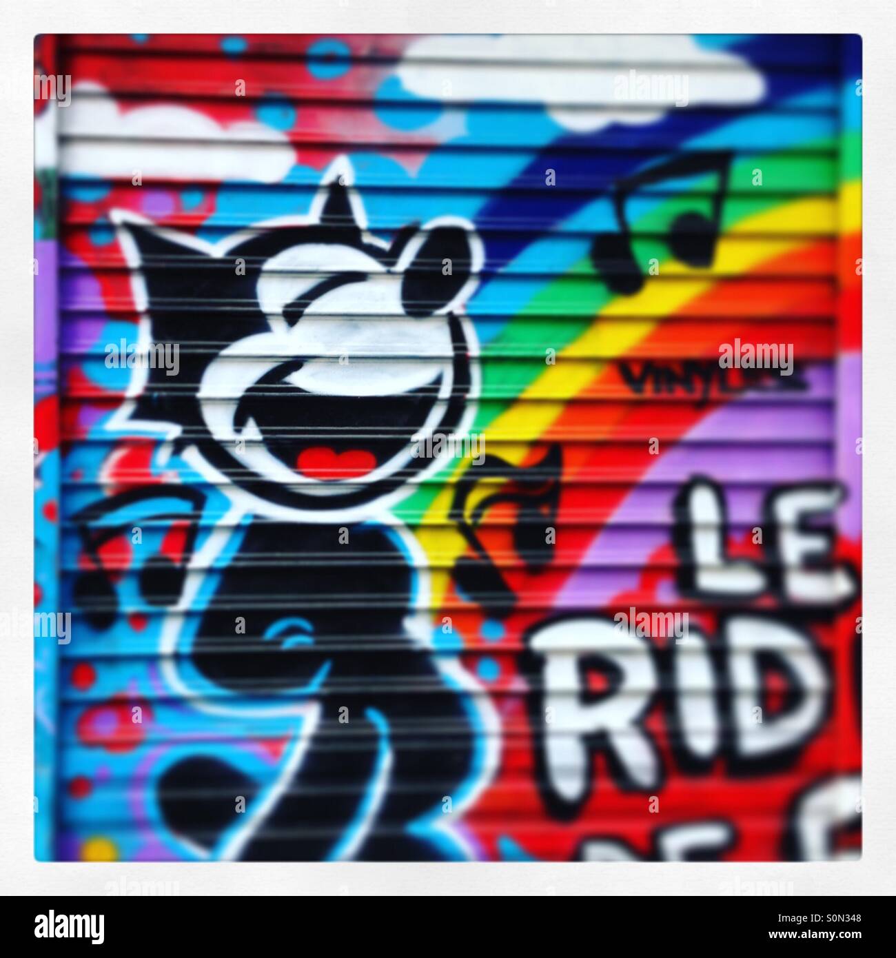 Felix the cat graffiti hi-res stock photography and images - Alamy