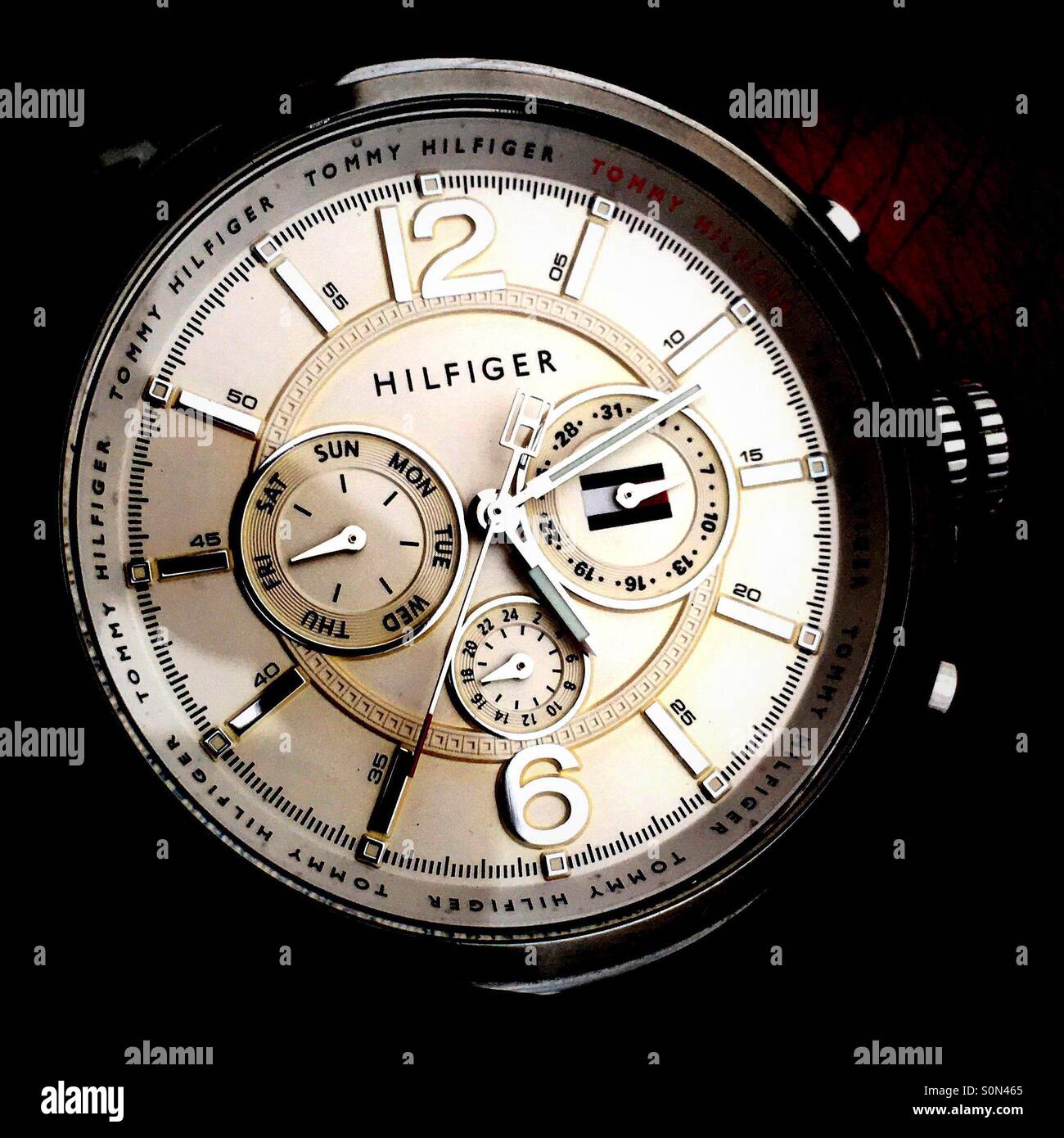 Arm with watch hi-res stock photography and images - Alamy