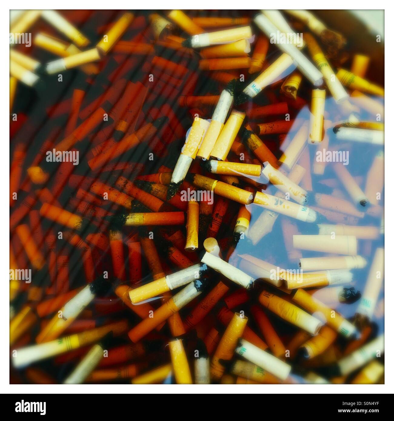 Cigarettes in water hi-res stock photography and images - Alamy