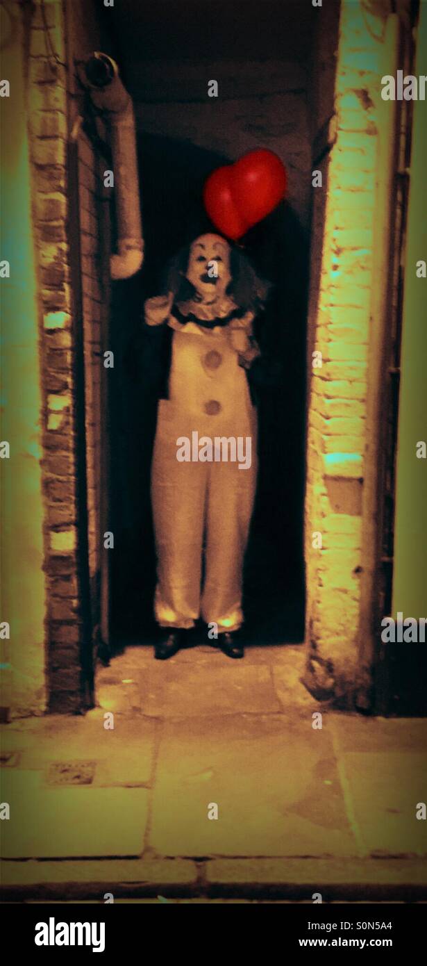 Goth clown hi-res stock photography and images - Alamy