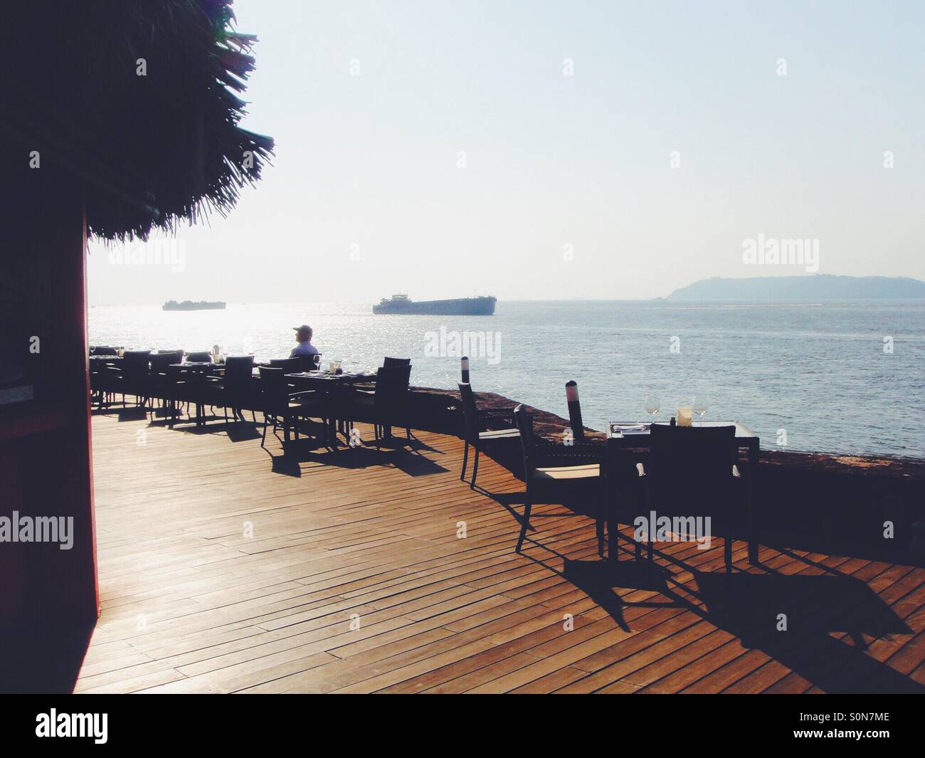 Man at the pier hi-res stock photography and images - Alamy