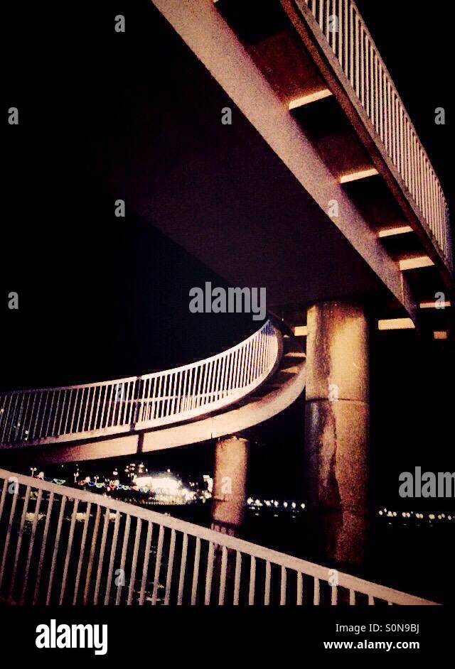 A dynamic walkway Stock Photo - Alamy