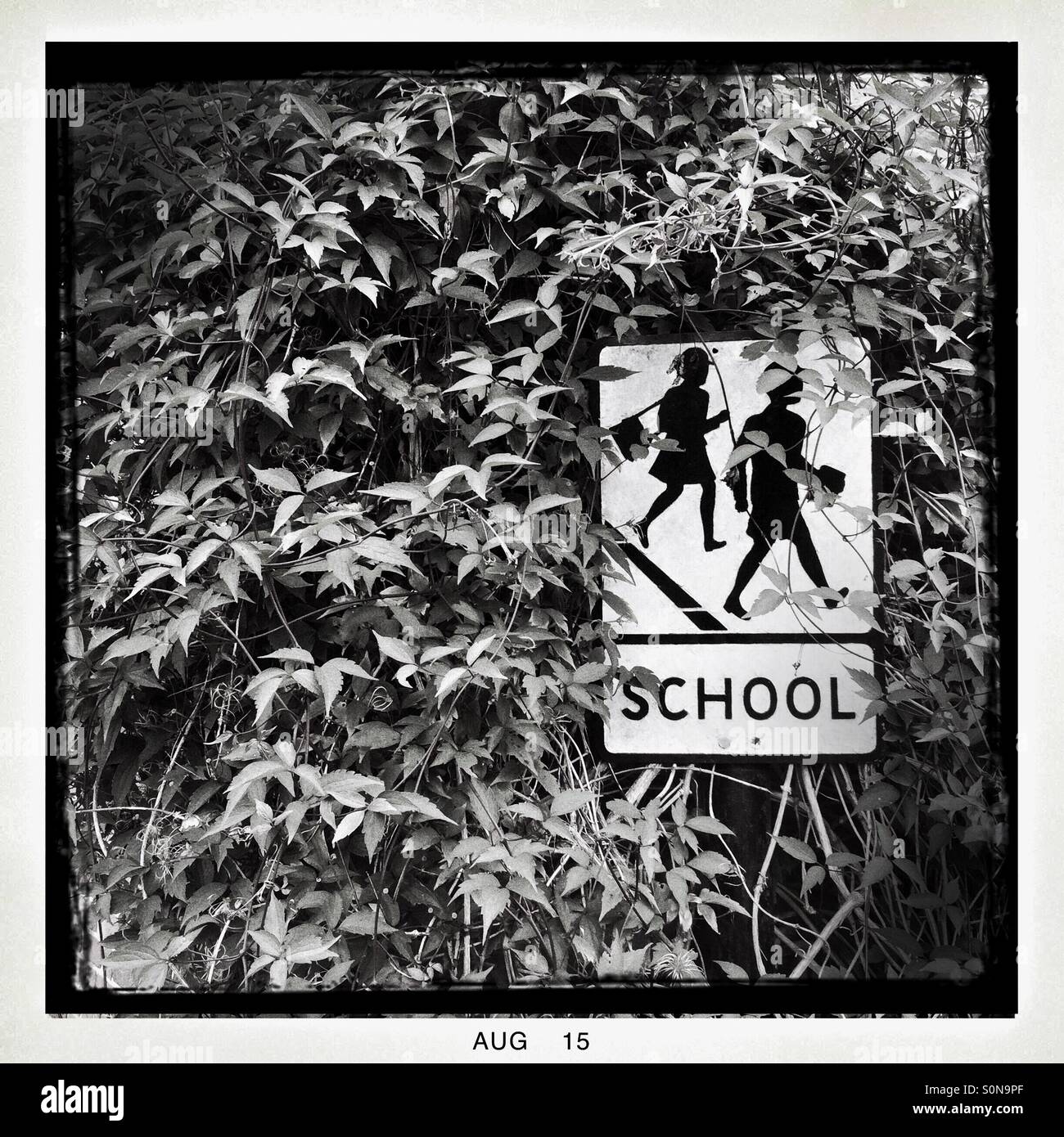 Old school sign hi-res stock photography and images - Alamy