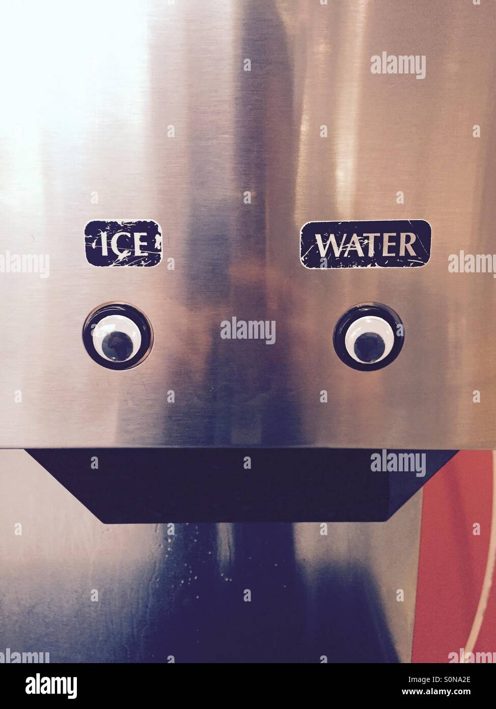 Water and ice machine Stock Photo - Alamy