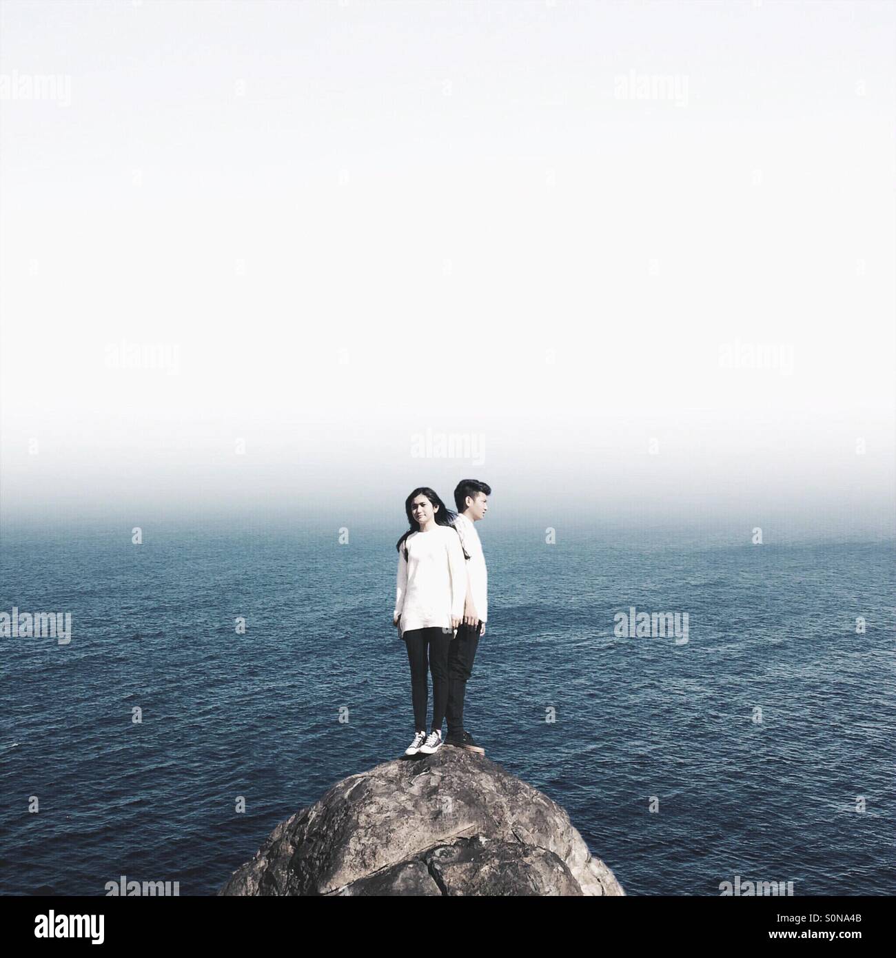 We drifted apart Stock Photo - Alamy