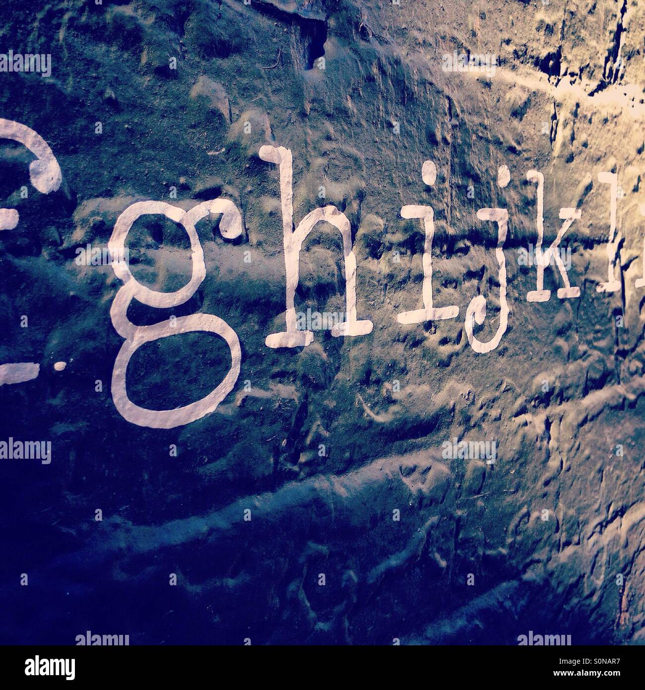 Printed letters hi-res stock photography and images - Alamy