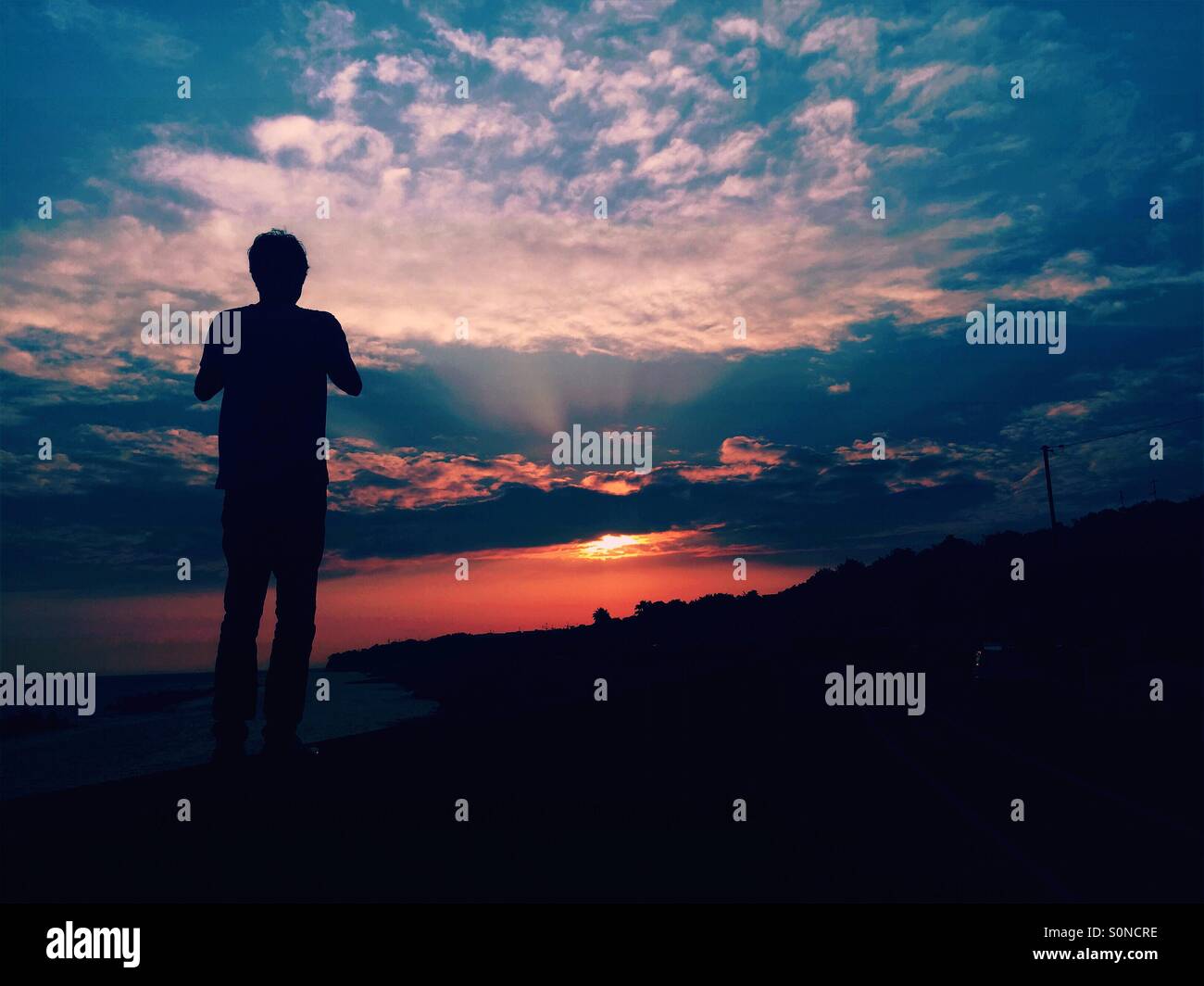 Best time of the day Stock Photo - Alamy