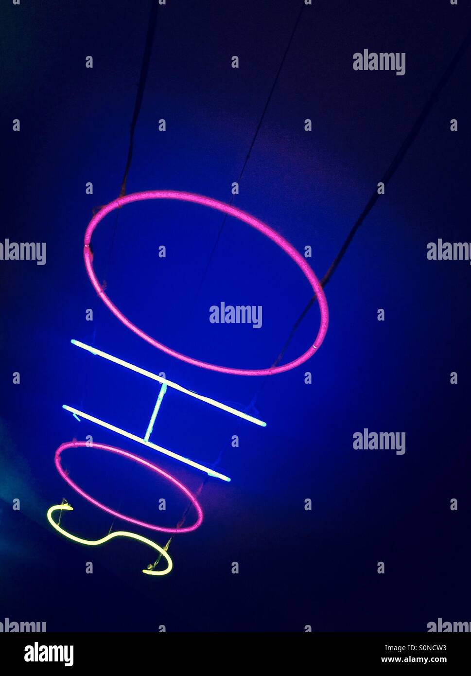 Soho neon sign hi-res stock photography and images - Alamy