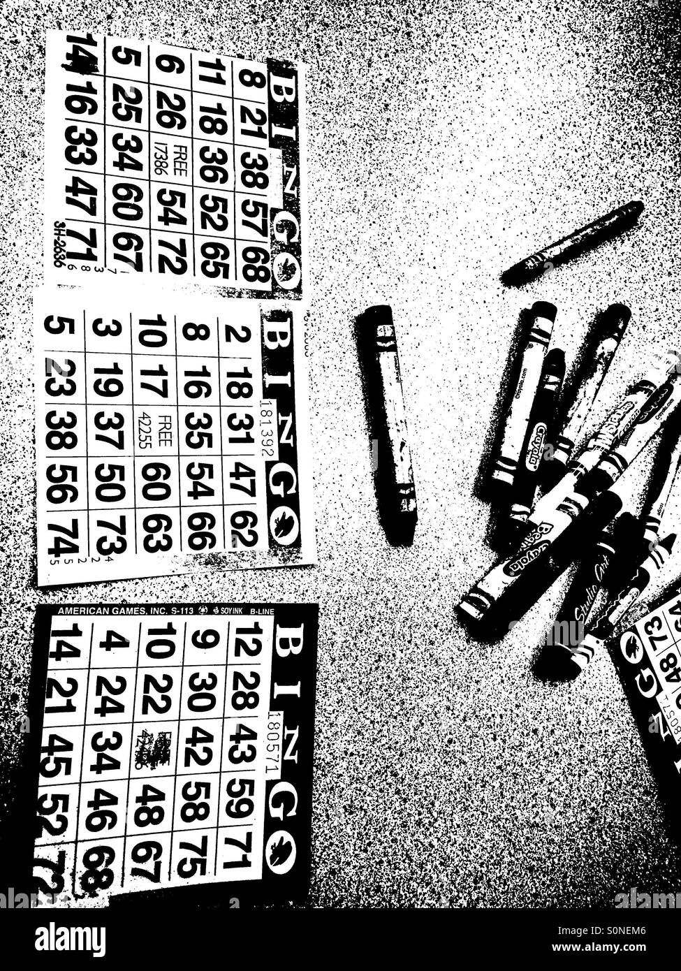 Bingo cards hi-res stock photography and images - Alamy