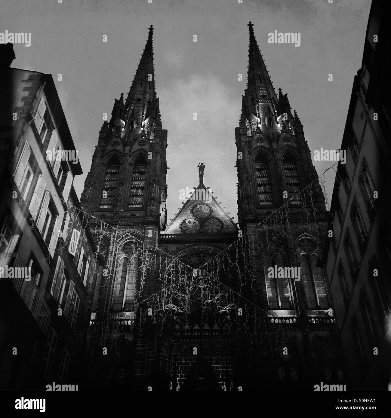 Cathedral Clermont Ferrand France Stock Photo - Alamy