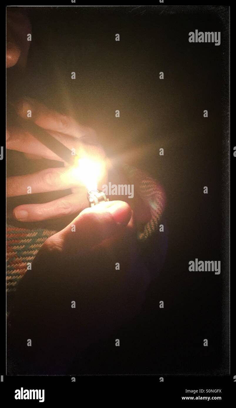 Cigarette light hi-res stock photography and images - Alamy
